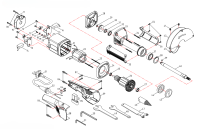 Spare Parts for Predator SG6 110V Straight Grinder - Daly Industrial ...
