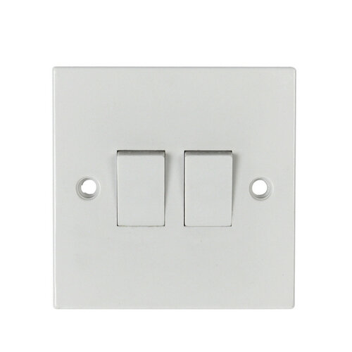 Powermaster 2 Gang 2 Way Switch | 1384-12 | 6 Amp | Durable Material ...