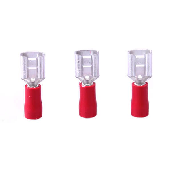 RF32-05-VR Red Pre-Insulated Female Terminal 3.2mm x 0.5mm (100 Pack ...