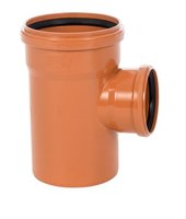 Sewer Branch Tee 90-degree 160 x 110mm (6x4") - Goodwins