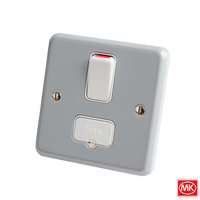 MK 13A DP Switched Fused Spur Metal Clad K942ALM - Wesco