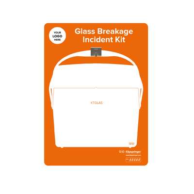 Glass & Hard Plastic Breakage Incident Kit - Orange - Klipspringer
