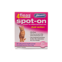 Johnson's 4-Fleas Kitten Spot-On Drops x 1 - TrustPet