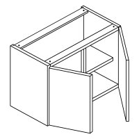 Flat Pack Double Base Unit - Cookstown Panel Centre Ltd