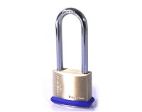 Federal Padlock 54mm 100mm Long Shackle Brass - Perenco