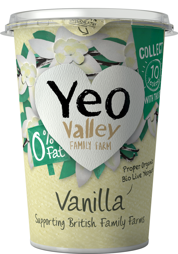 Yeo Valley Organic Fruit Yoghurt - Vanilla 450g - cnfoods
