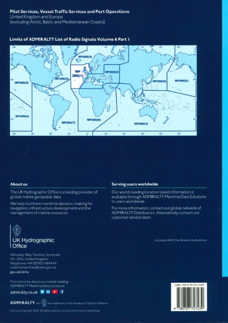 ADMIRALTY List of Radio Signals - NP286(1) Pilot Services, Vessel ...