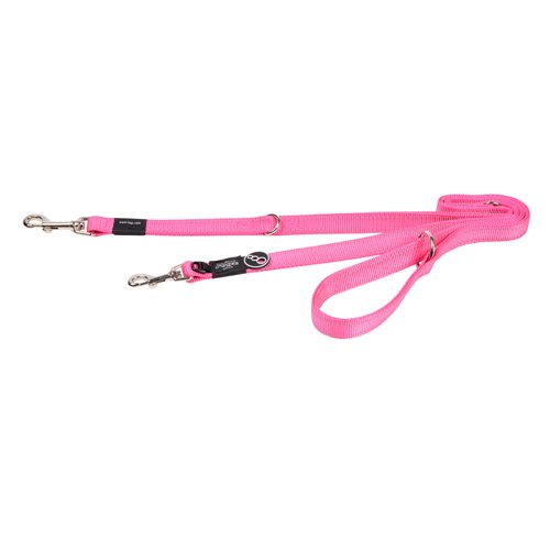Rogz Multi Lead Pink Large 1.8m x 1 - Rogz