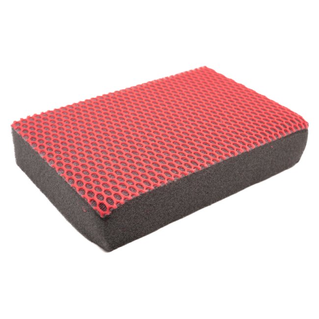 HEXPAD Scratch-free hygiene scouring pad; red - Klipspringer