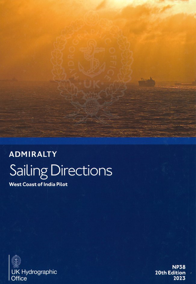 ADMIRALTY Sailing Directions - NP38 West Coast of India Pilot ...