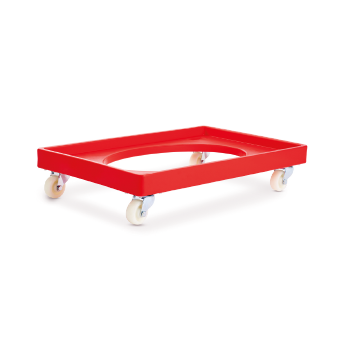 Stacking Tray Dolly - Red - Klipspringer