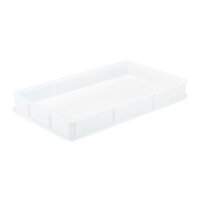Stacking Tray, 765x455x90mm, White - Klipspringer