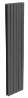 Sonas Piatto Anthracite Vertical Double Panel Radiator 1800x456mm ...