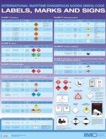 Poster: IMDG Code labels, marks and signs poster - toddnavigation