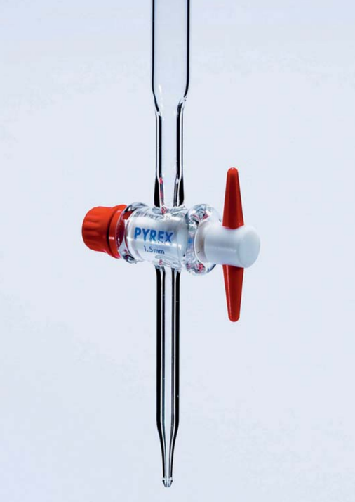 Burette Pyrex Class B PTFE S/Cock 10X0.02ml - Ocon Chemicals