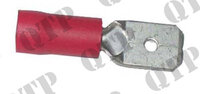 Spade Terminal Red Male - Quality Tractor Parts LTD.