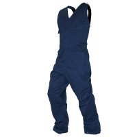 Action Cotton Bib Overalls, Navy - eskosafety