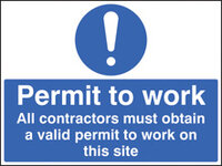 Permit to work all contractors must obtain a permit - Klipspringer