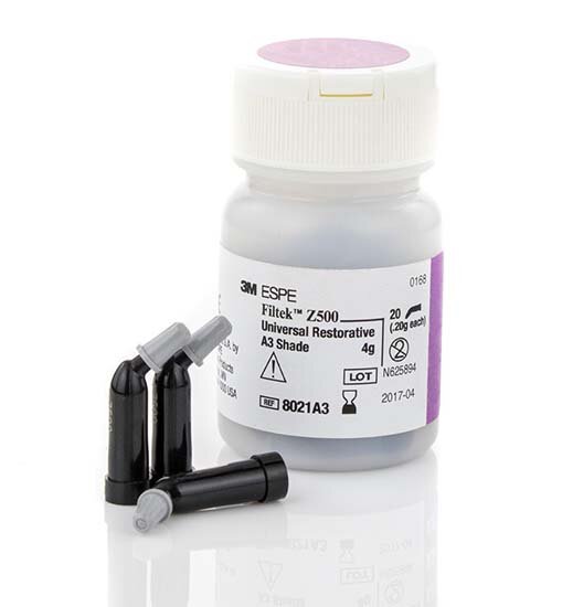 Filtek Z500 20pk Caps A1, 3M - Dental Medical Ireland