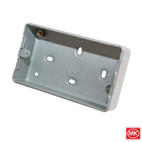 MK 2G Surface Metal Back Box K8892ALM - Wesco