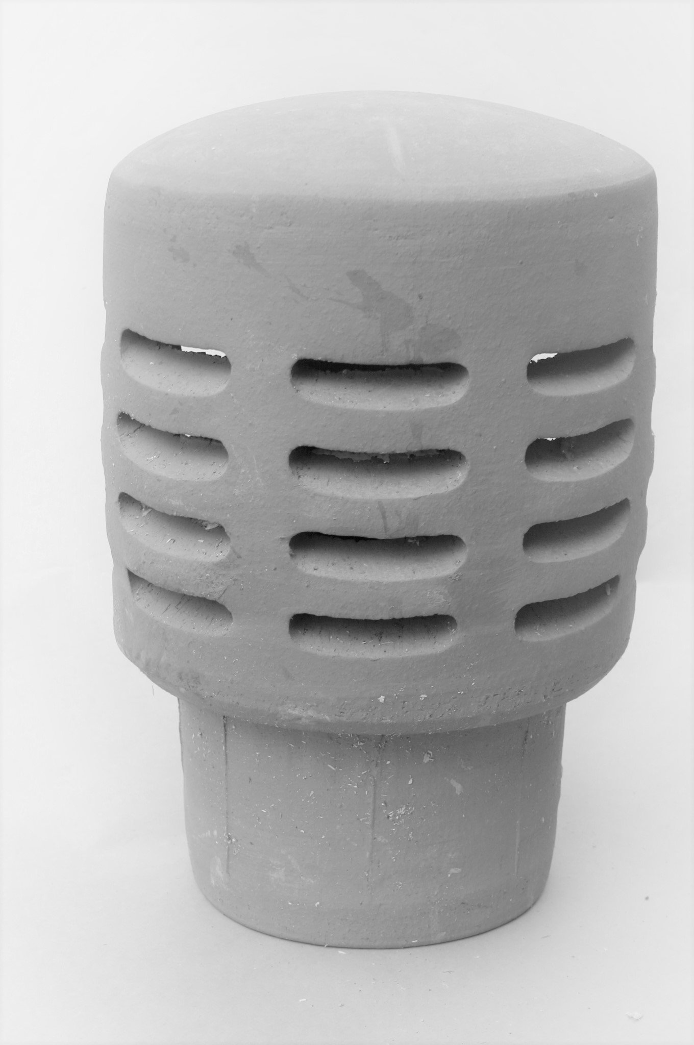 Clay Chimney Gas Terminal 180mm Buff - Goodwins