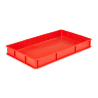 Stacking Tray, 765x455x90mm, Red - Klipspringer
