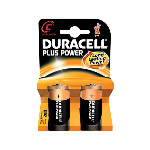 Buy Duracell LR14 C Battery (2 Pk) Online - Tadhg O'Connor Ltd.