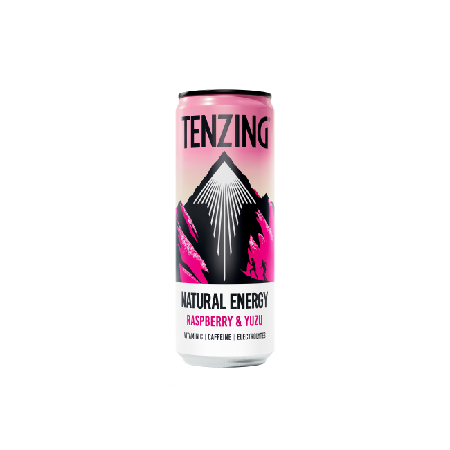 Tenzing Natural Energy Drink - Raspberry and Yuzu X 12 X 250ml - cnfoods