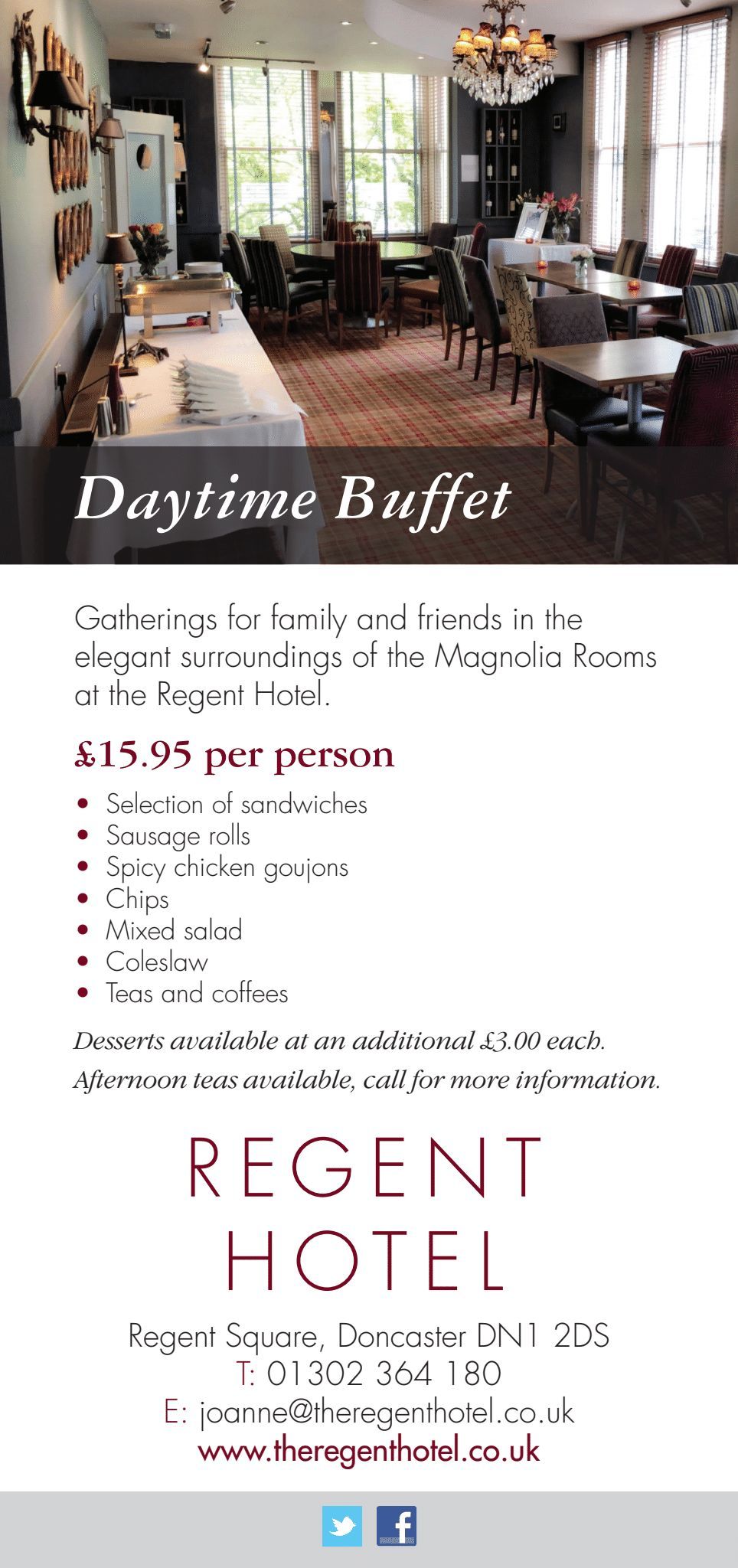 The Regent Bar & Grill, Doncaster | The Regent Hotel