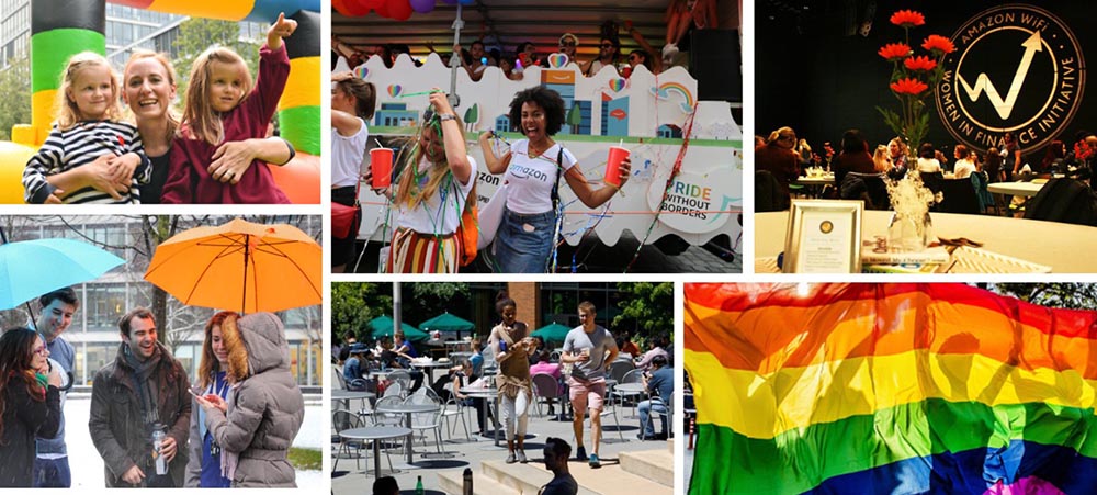 Amazon-Affinitätsgruppen ermutigen Frauen am Arbeitsplatz