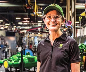 John Deere's Mary Pat Tubb thrives in her factory manager role