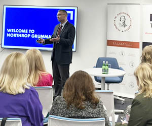 Northrop Grumman CEO Kathy Warden receives excellence award