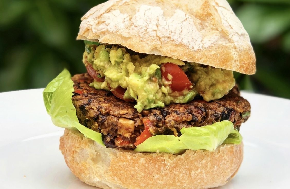 Mexican Black Bean Oat Burgers | White's Oats
