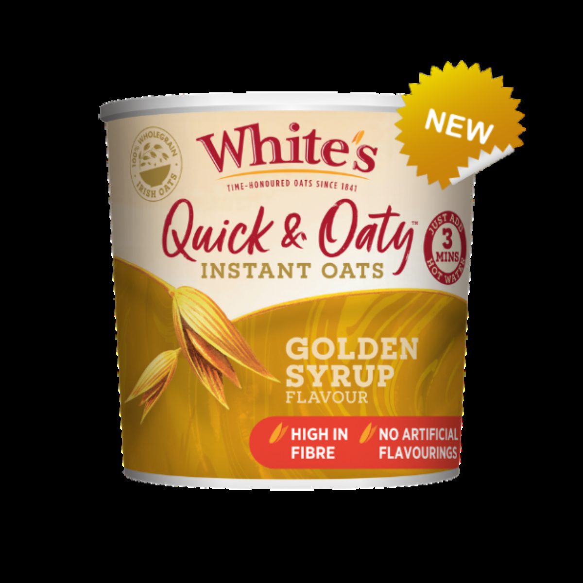 Quick & Oaty Instant Pot - Golden Syrup | White's Oats