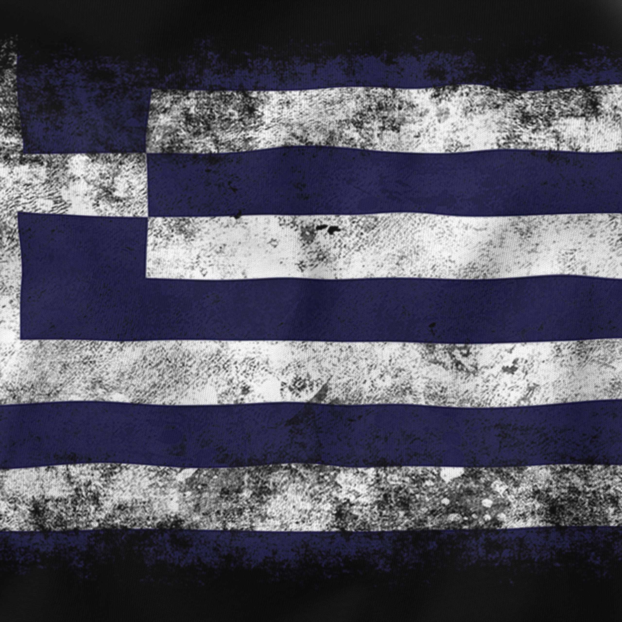 GREECE DISTRESSED FLAG KIDS T-SHIRT TOP HELLAS GREEK ELLADA HELLENIC ...