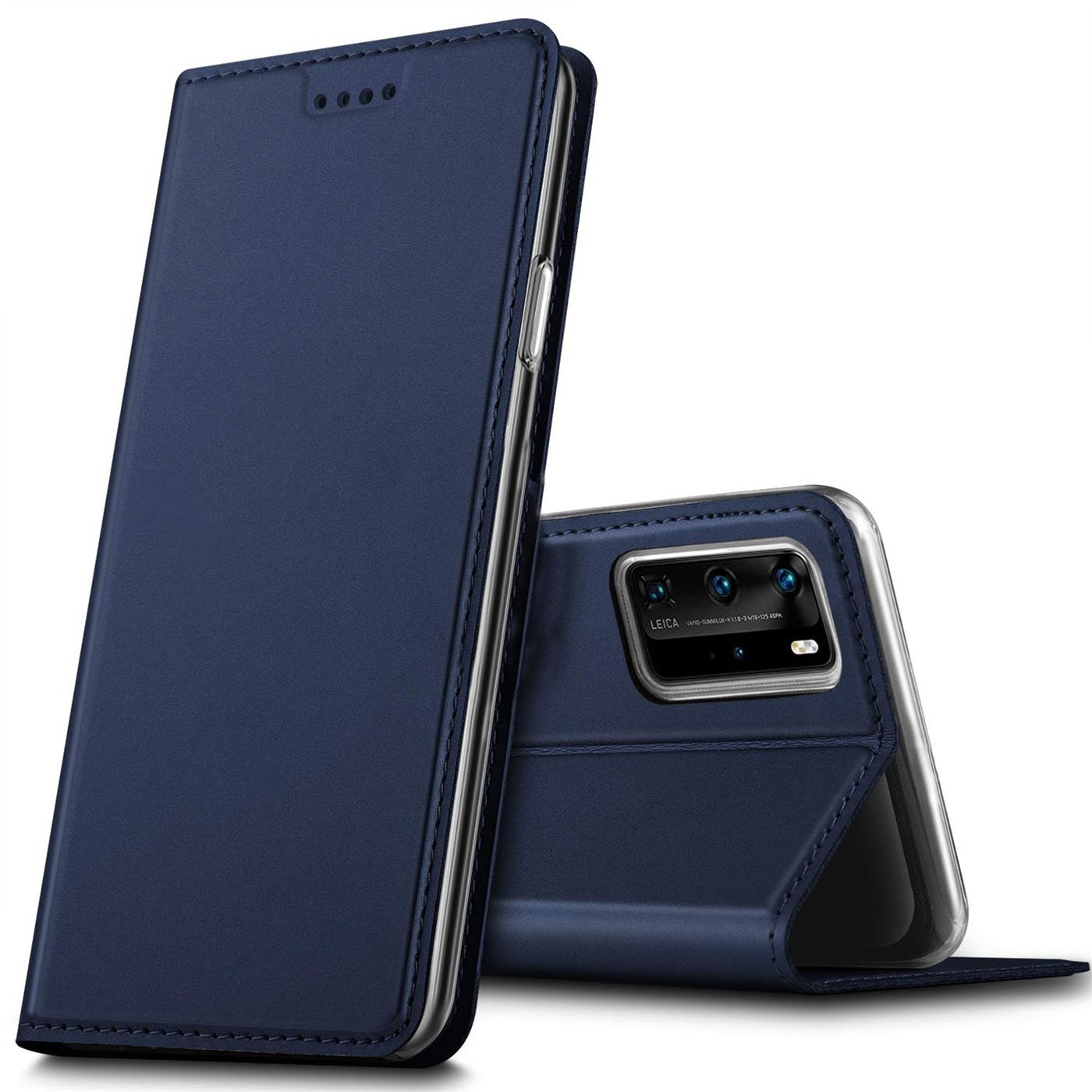 Case for Huawei P40 Pro Book Case Bag Slim Flip Cover | eBay