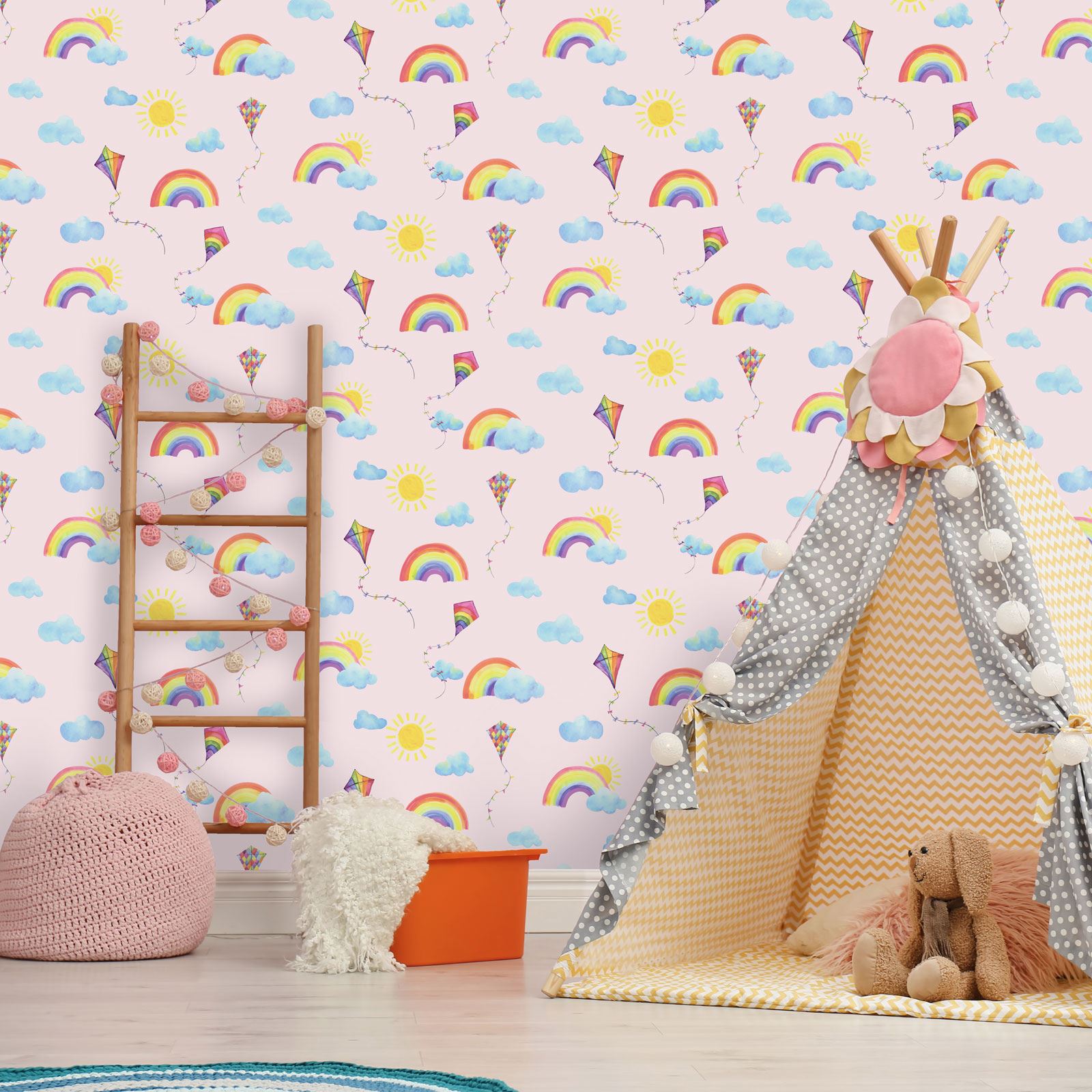 Tapete Kinderzimmer Mädchen Glitzer / Die neuen roommates® wandsticker ...