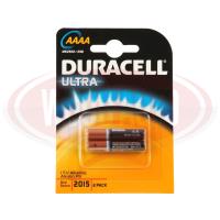 BAT1020 : Duracell Battery, AAAA Cell, 1.5V, 2PK