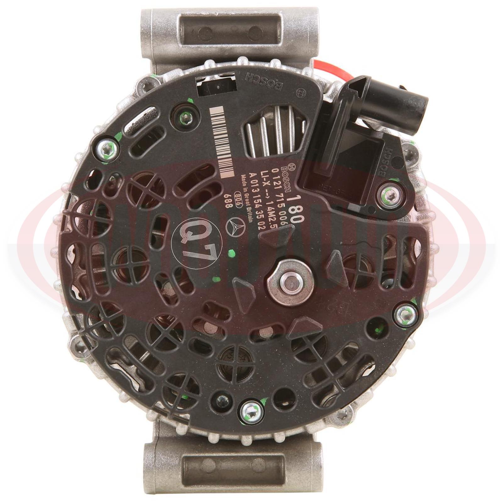 555.589.180.014 : Alternator, 12v, 180A