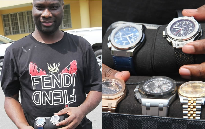 EFCC Confirms Arrest Of Mompha, Recovers N20 Million Wristwatches From ...