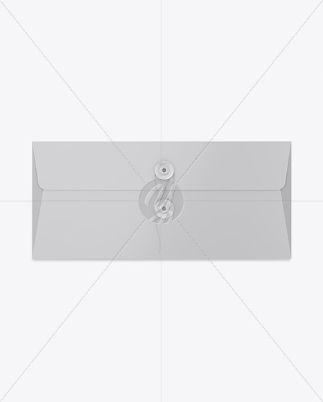 Paper Envelope With String Closure Mockup - Free Download Images High ...
