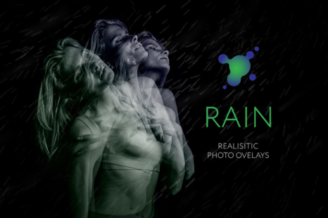 45 Rain Photo Overlays in Actions & Presets on Yellow Images Creative Store
