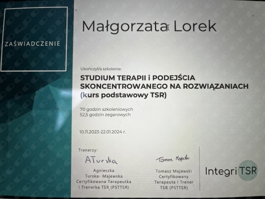 Mgr Małgorzata Lorek - Umów wizytę online | ZnanyLekarz.pl