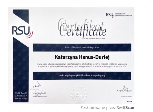 Dr n. med. Katarzyna Hanus- Durlej - ginekolog, ultrasonografista ...