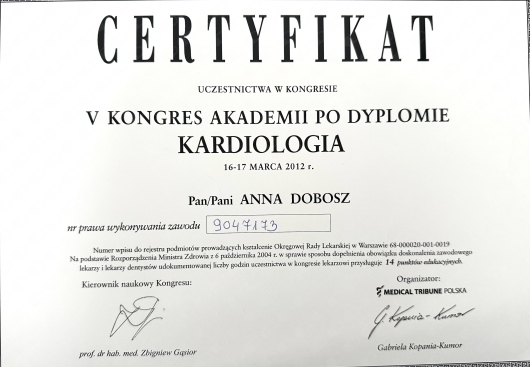 Lek. Anna Maria Dobosz - Umów wizytę online | ZnanyLekarz.pl