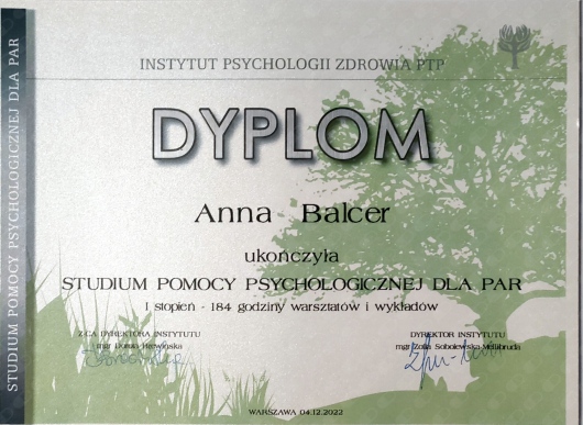 Mgr Anna Balcer - Umów wizytę online | ZnanyLekarz.pl